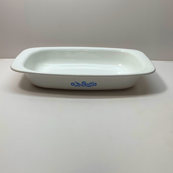 Corningware | Kitchen | Corningware Blue Cornflower Open Roaster ...